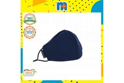 MASKARAID ULTRA PREMIUM 3 PLY REUSABLE FABRIC MASK NAVY BLAZER [ADULTS]